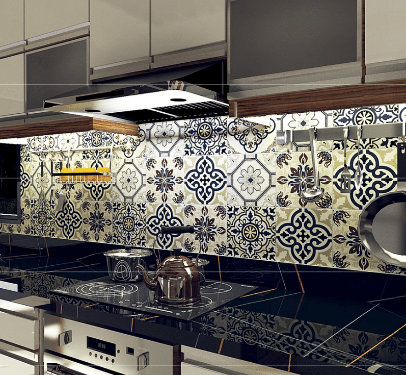 Enchanted Oasis Matt Porcelain Tile (20X20)