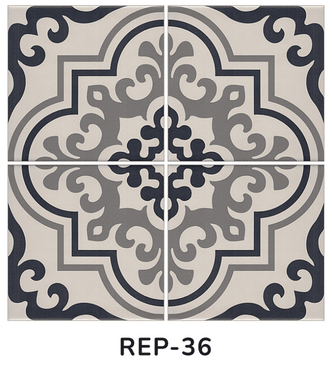 Enchanted Harmony Matt Porcelain Tile (20X20) — Tareeq Al Raha