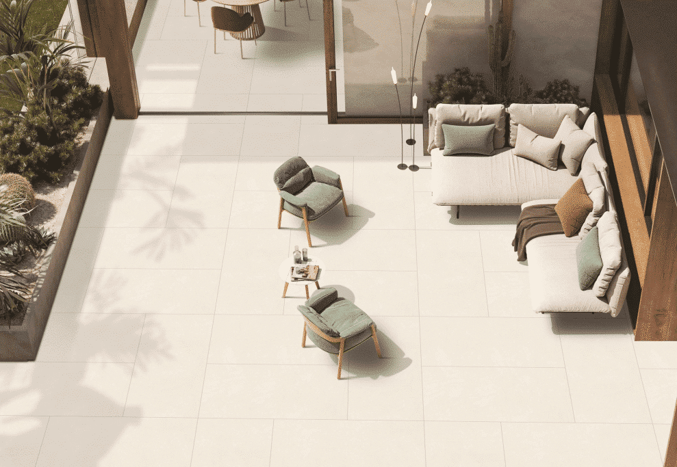 Concrete Marron Tr 2 Porcelain Random 8 Full Body Tiles 60X60 — Tareeq ...